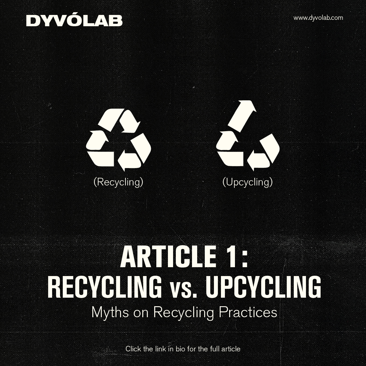 Recycling vs. Upcycling: Myths on Recycling Practices