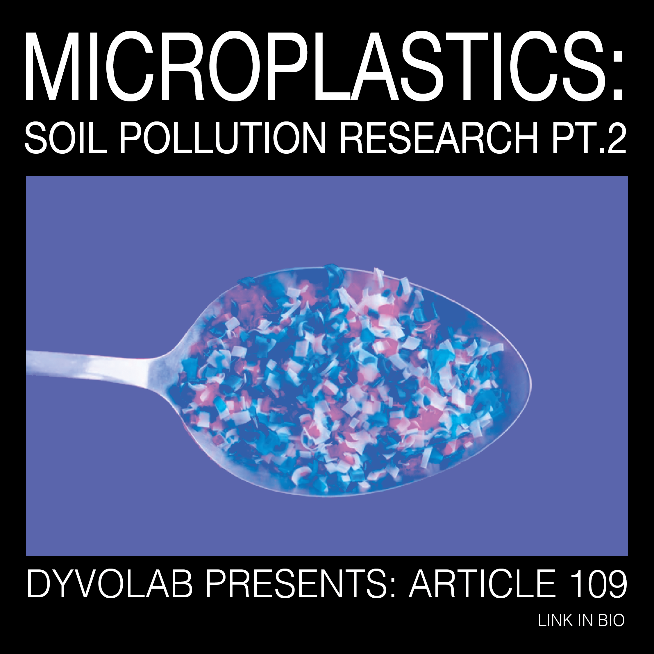 MICROPLASTICS: SOIL POLLUTION RESEARCH PT.2